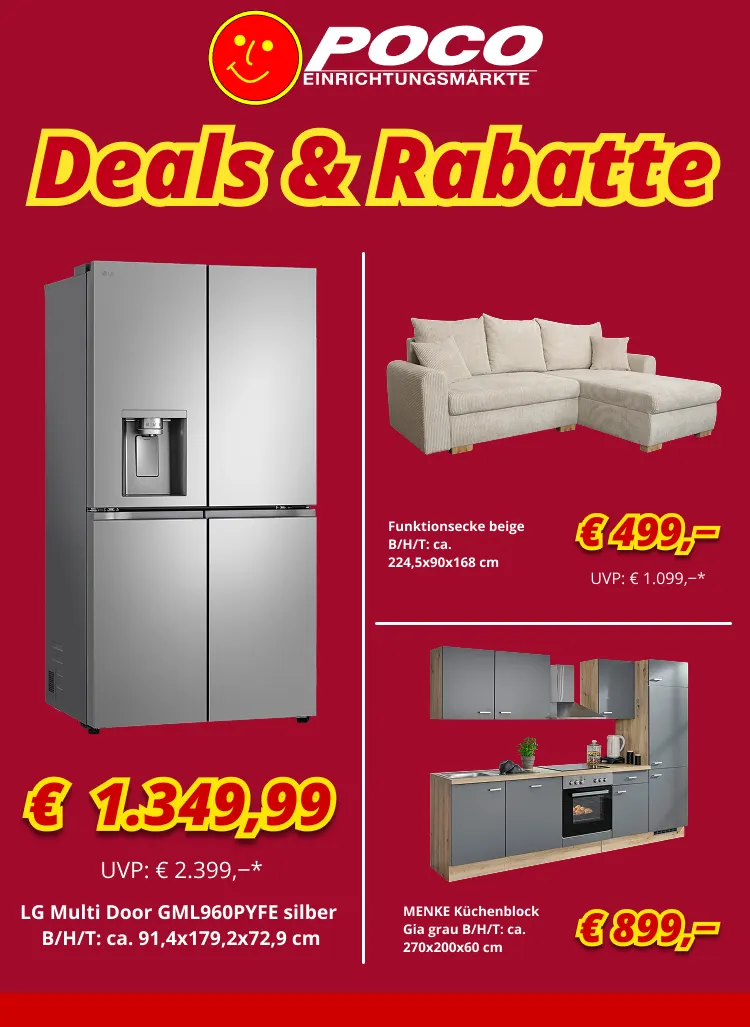Wöchentliche Angebote bei Poco – Top Deals, Rabatte & Aktionen entdecken