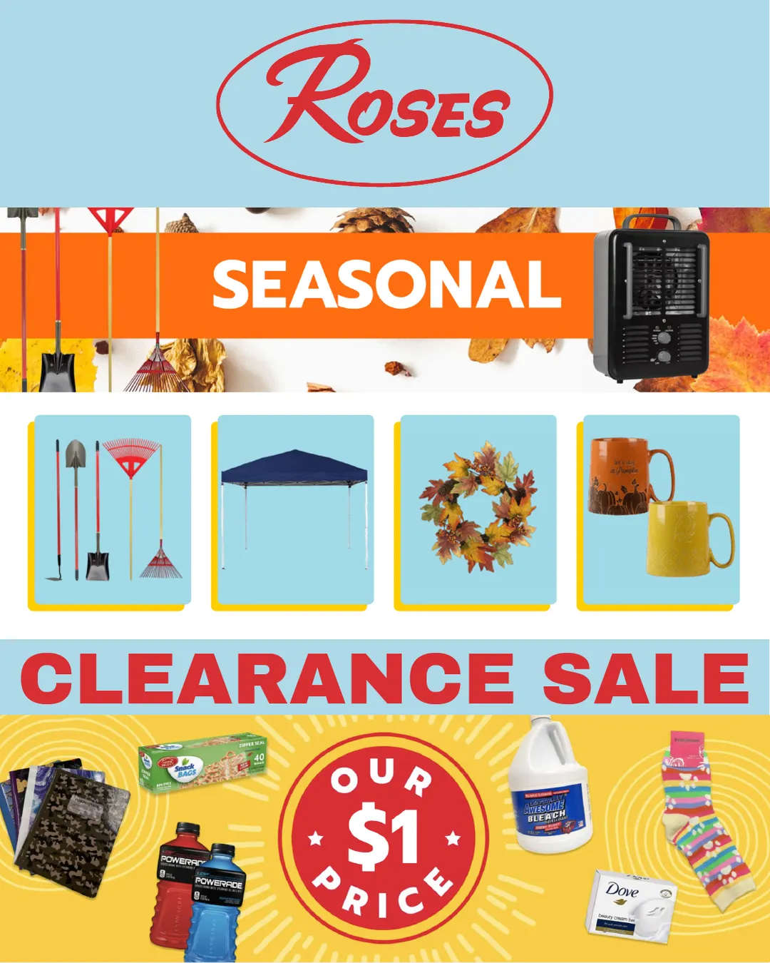 Roses Discount Store Weekly Ads & Sales