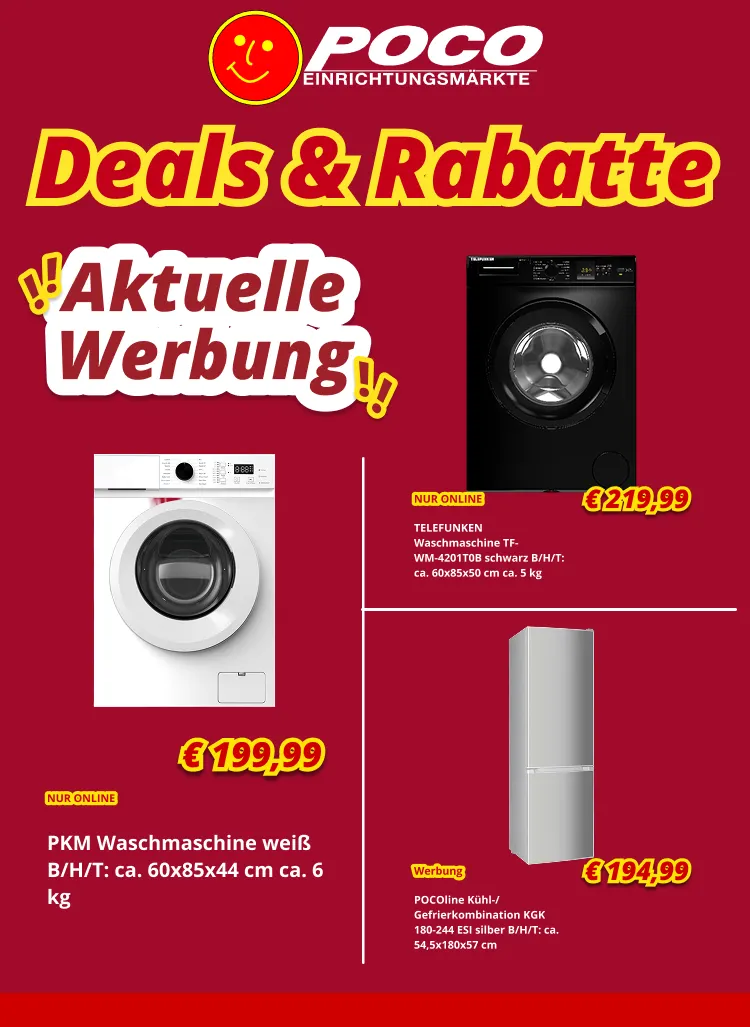 Poco Wochenangebote: Top Deals & Rabatte | Aktuelle Flyer & günstige ...