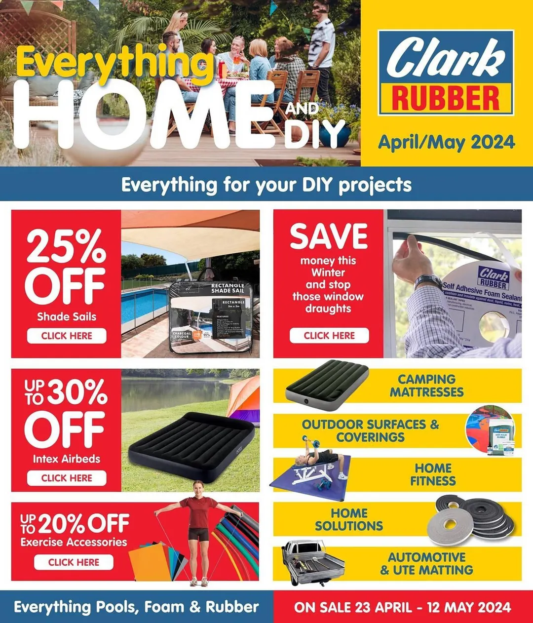 Clark Rubber Weekly Flyers & Deals | Save Big on Pools, Foam, & Home ...