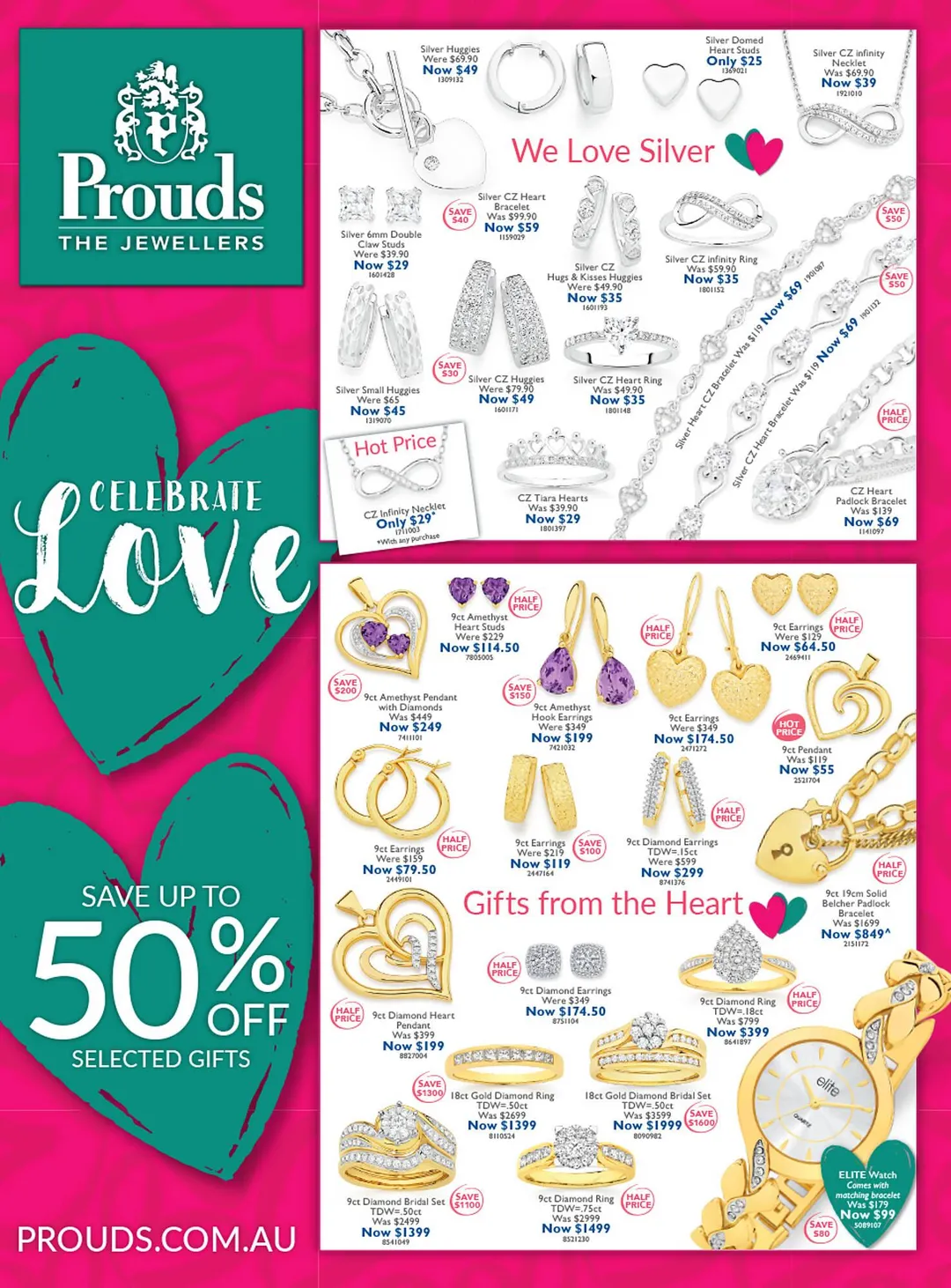 Weekly Deals at Prouds The Jewellers – Save on Earrings, Watches ...