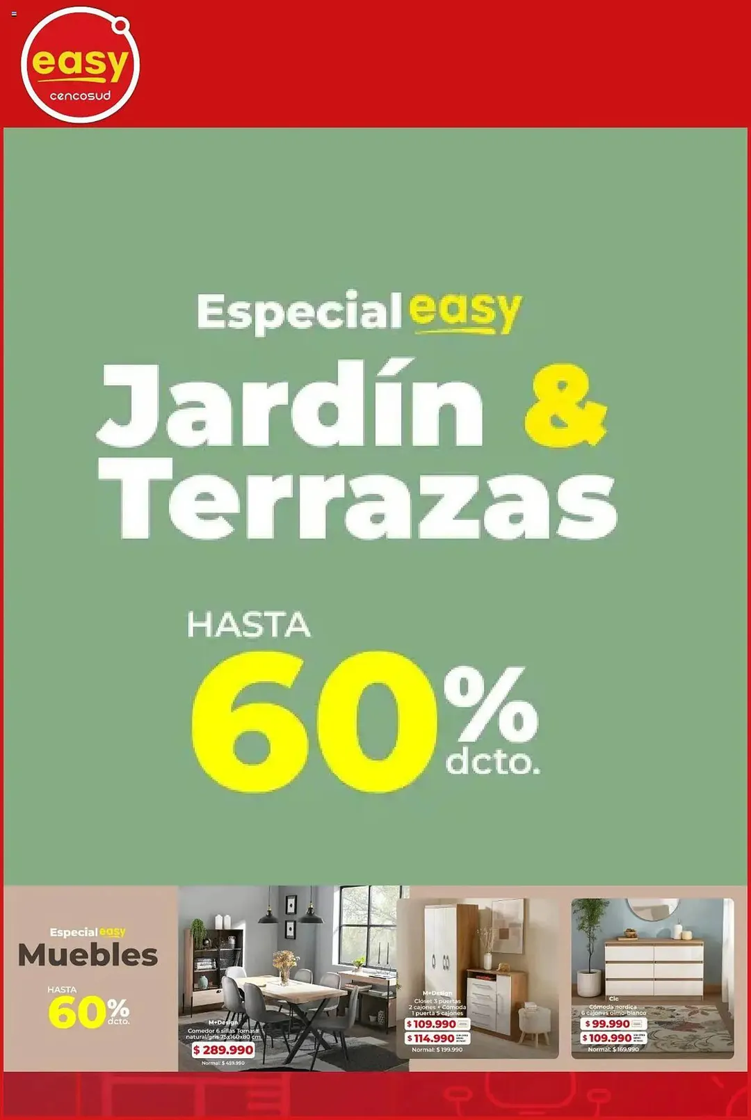 Ahorra con las ofertas semanales de Easy | Flyers, descuentos y ...