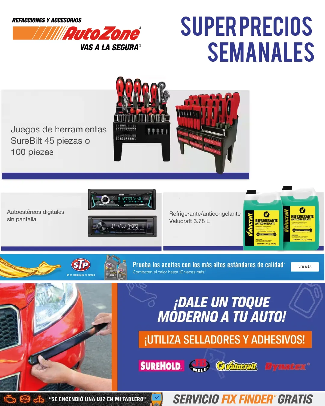 Ahorra en AutoZone: Ofertas y Flyers Semanales con Descuentos en ...