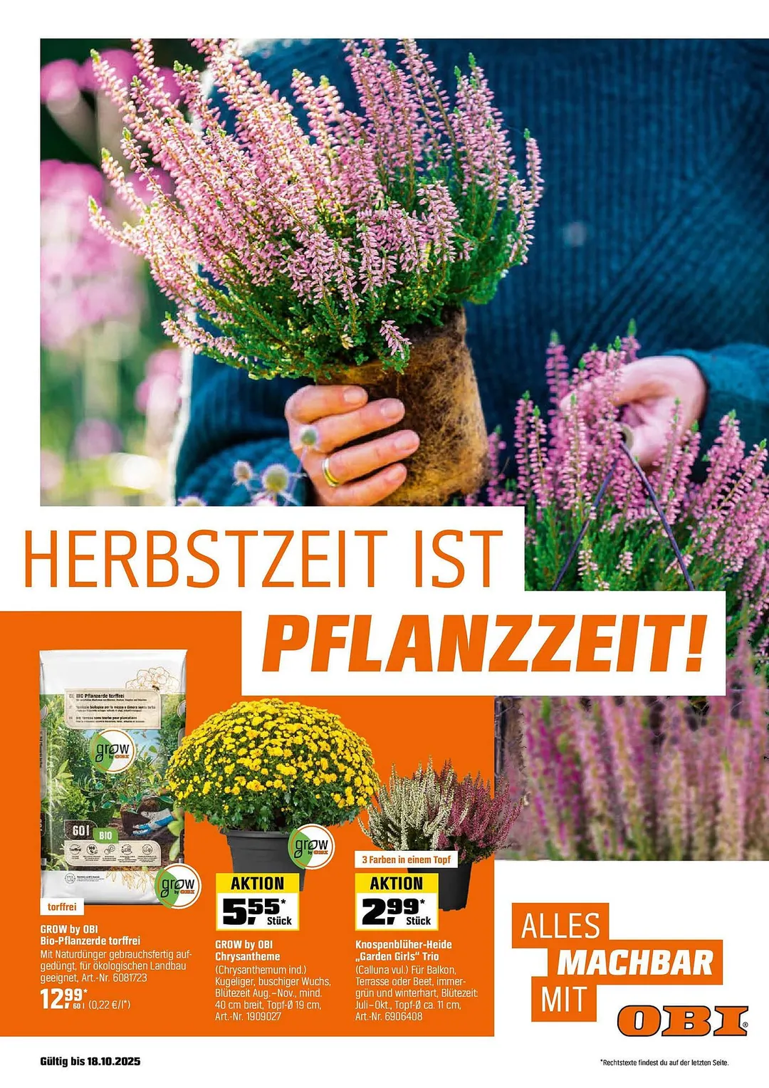 Wöchentliche Angebote bei OBI – Aktuelle Flyer, Rabatte & günstige ...