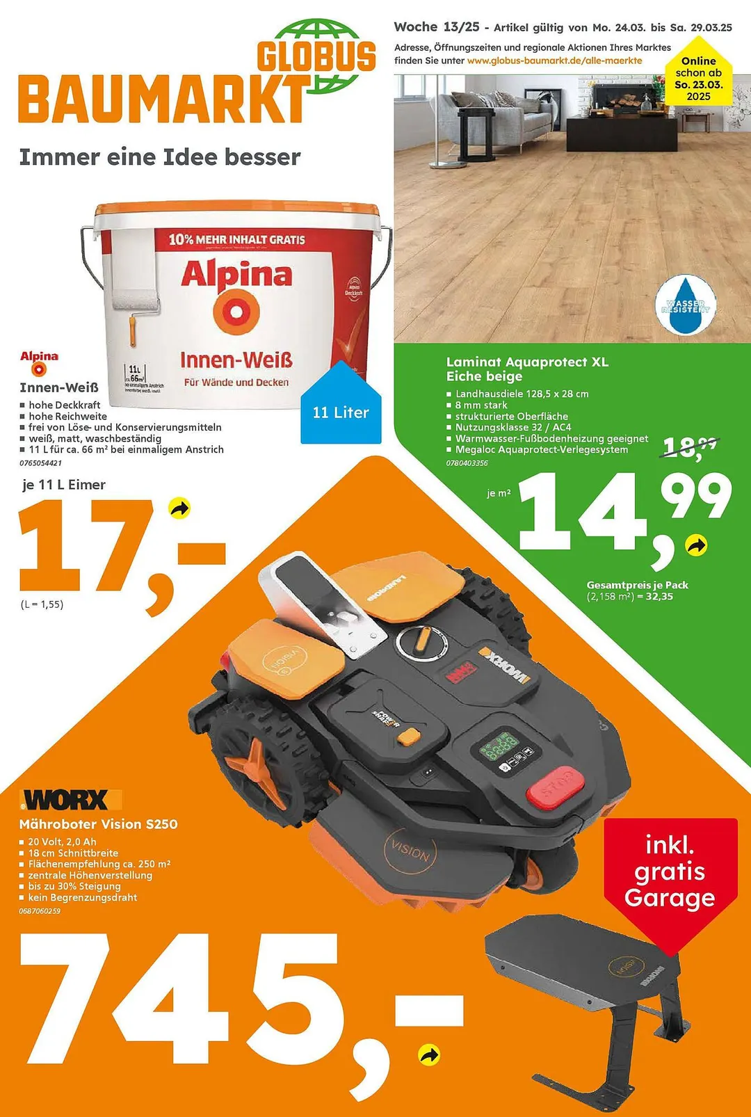 Wöchentliche Angebote bei Globus Baumarkt – Top Deals & Rabatte jetzt ...