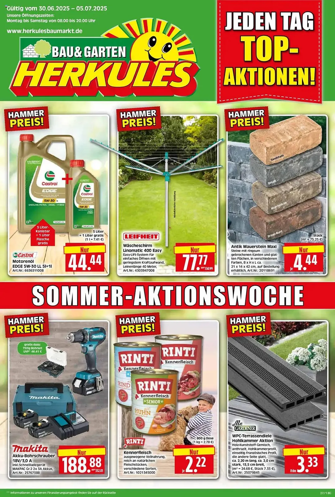 Herkules Baumarkt Angebote