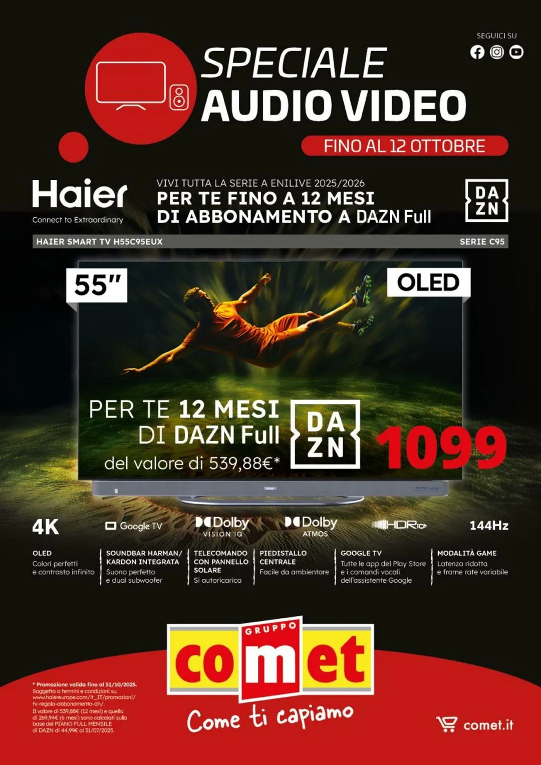 Comet Volantino 2025. Scopri le Offerte