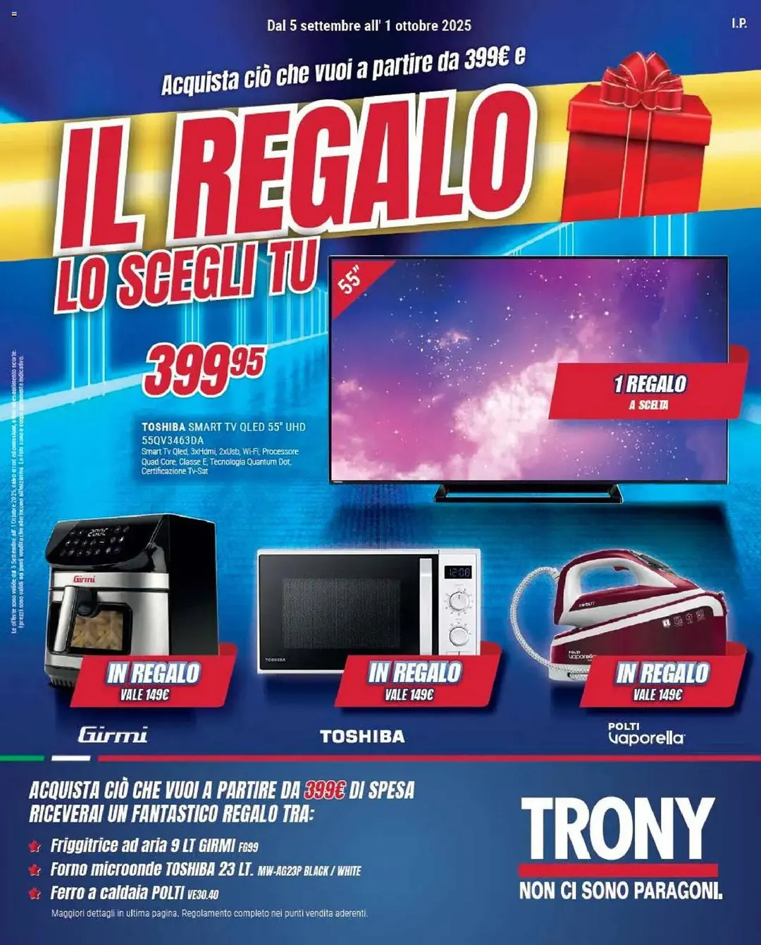 Trony Volantino 2025. Scopri le Offerte