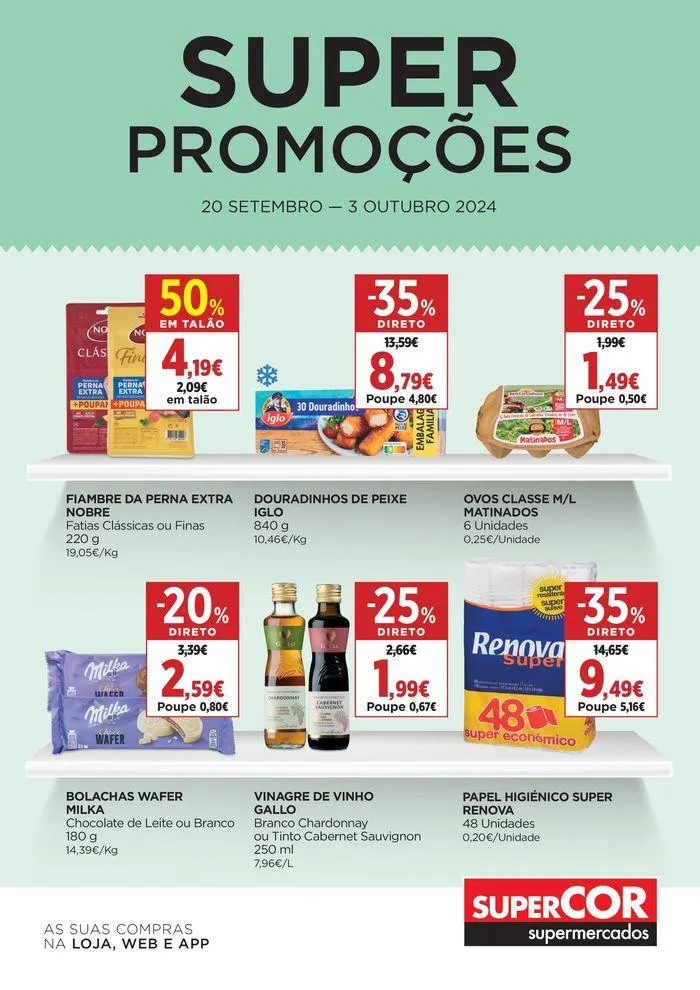 Promoções Semanais Supercor | Ofertas, Descontos e Flyers Atualizados
