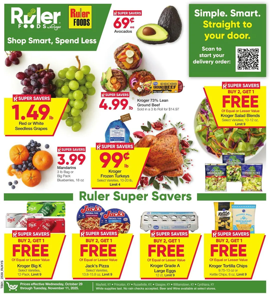 Ruler Foods Weekly Ad & Sales | Drive-Thru Deals