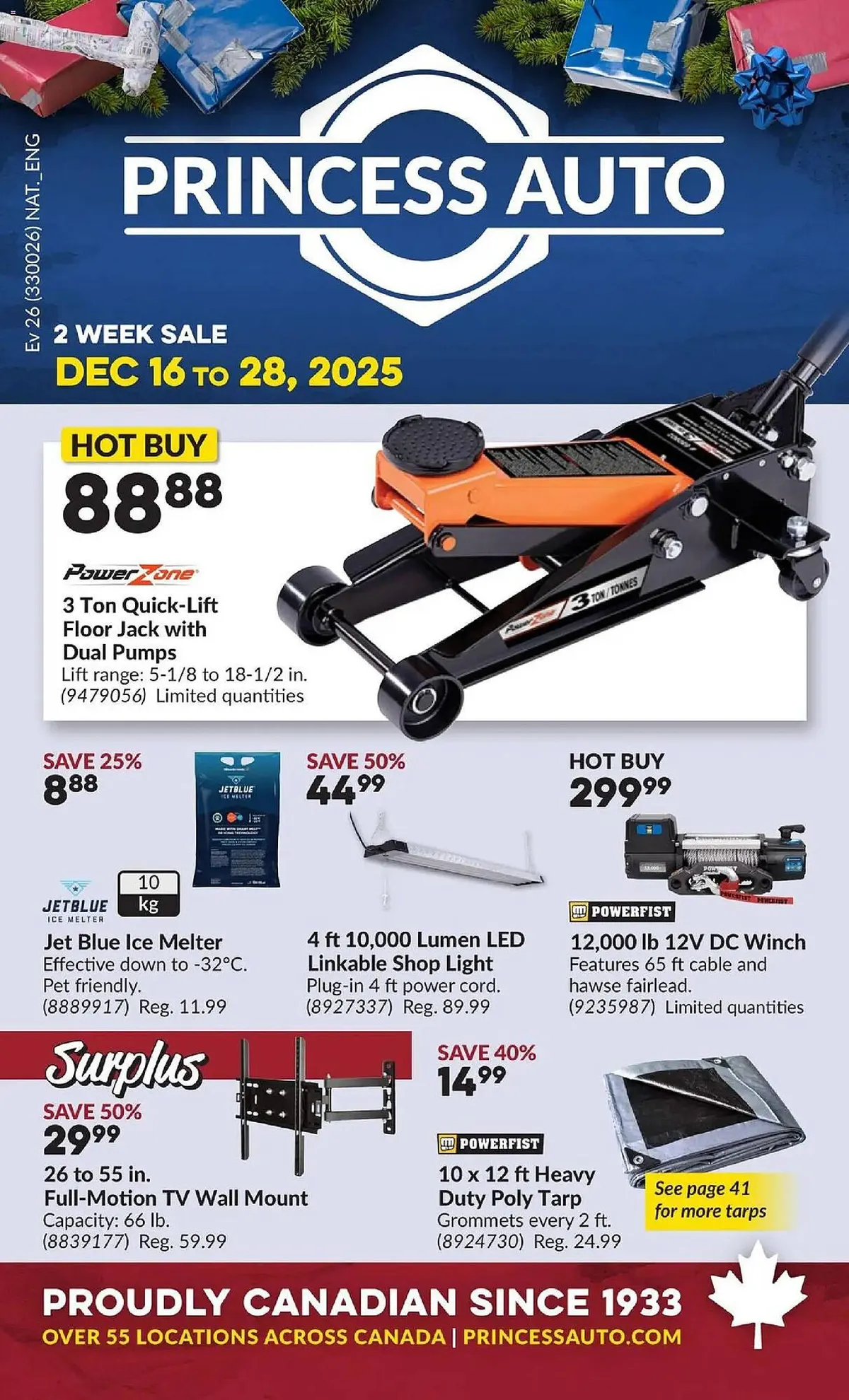 Princess Auto's Holiday Savings Event: Gear Up for Less This Christmas!
