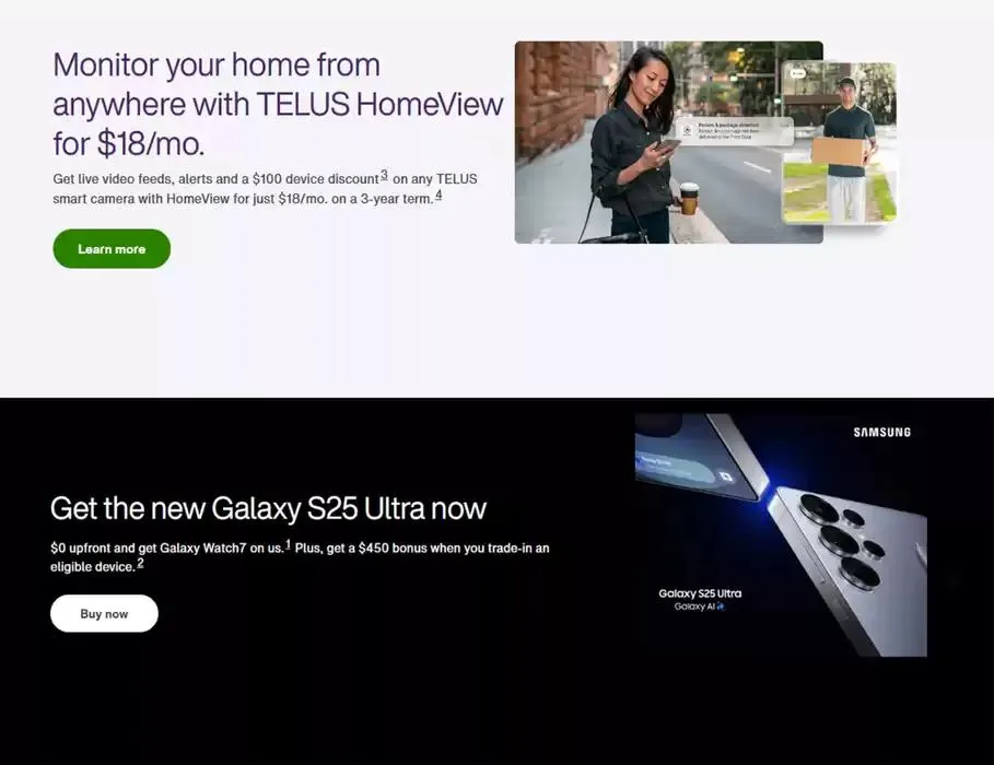 Telus Christmas deals 2025