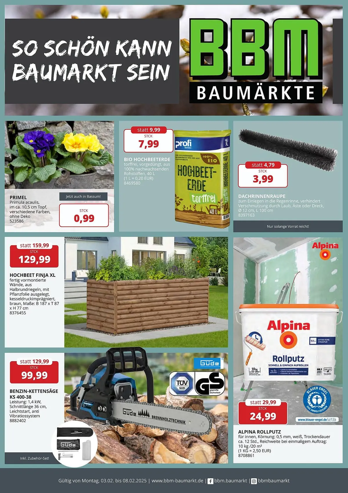 Wöchentliche Angebote bei BBM Baumarkt | Top Deals, Rabatte & Aktuelle ...