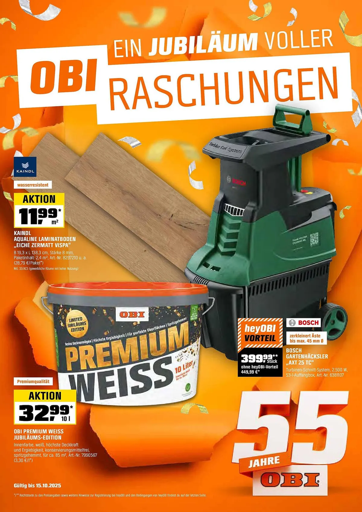 Wöchentliche Angebote bei OBI – Aktuelle Flyer, Rabatte & günstige ...