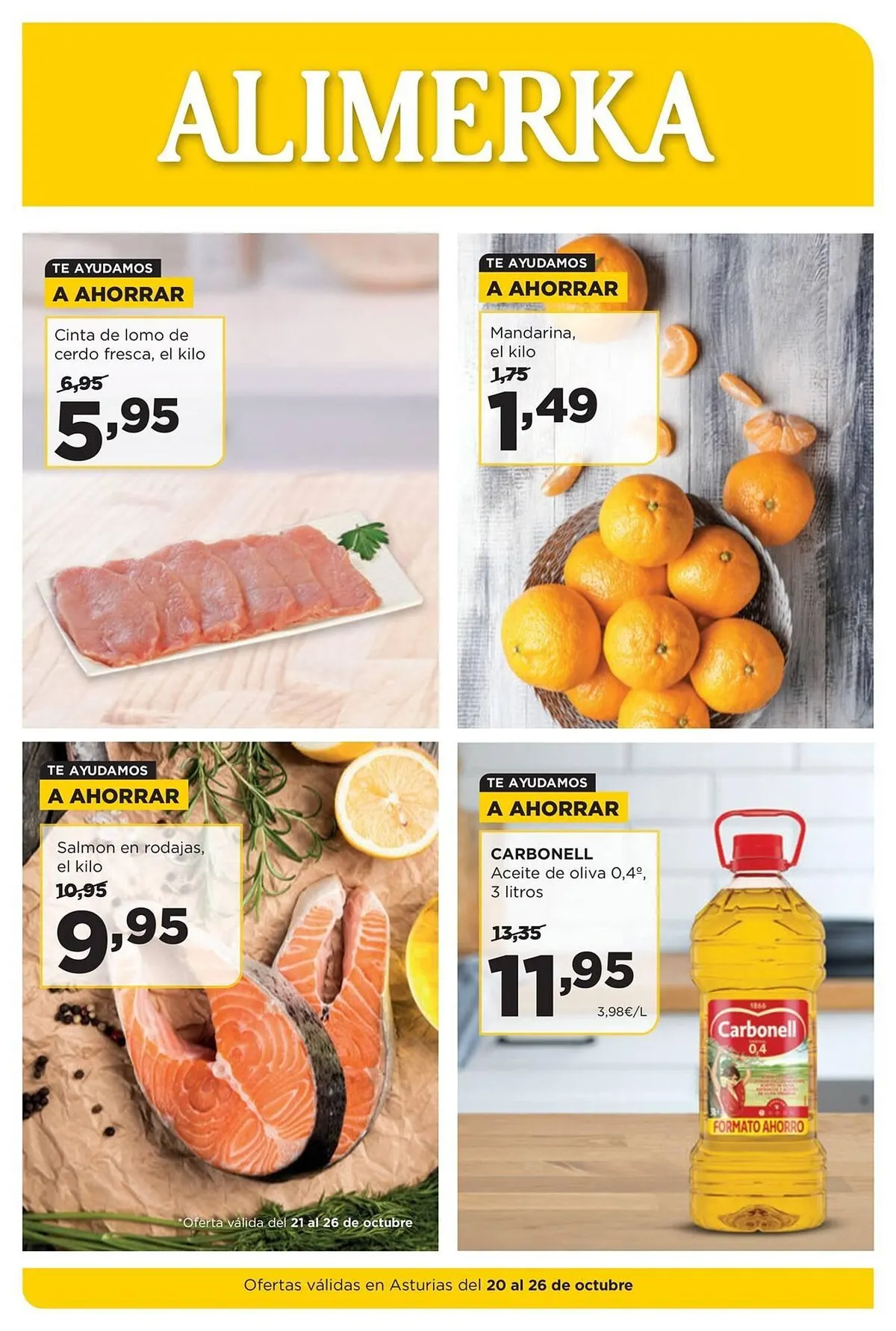 Ofertas Semanales Alimerka: Descuentos, Flyers y Promociones en ...