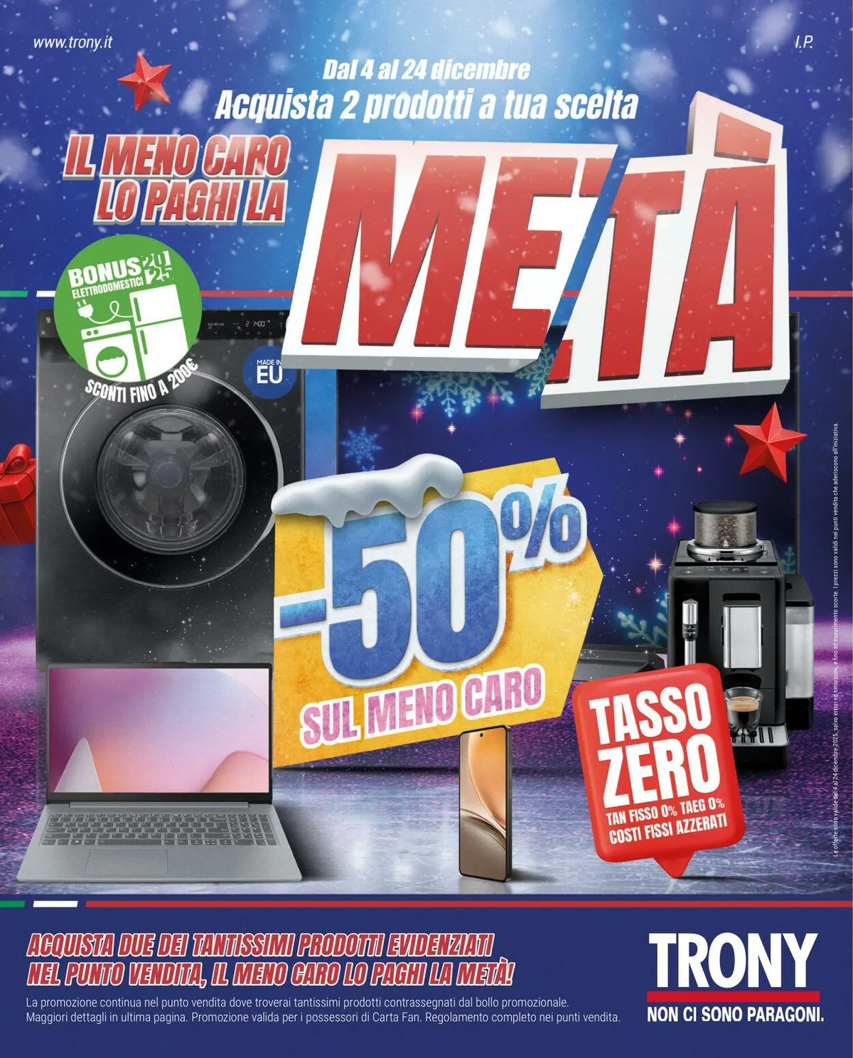 Trony Black Friday 2025 volantino