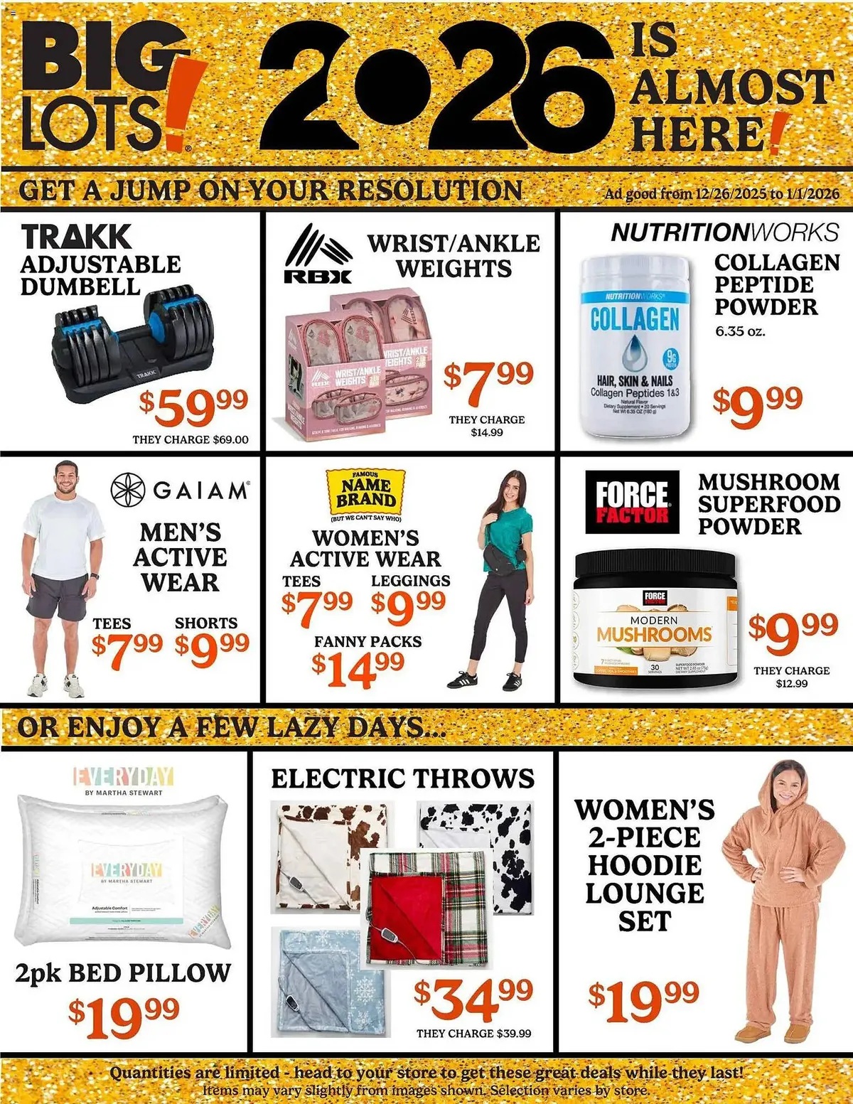 Big Lots Holiday Blowout: Unwrap Savings from 12/26 – 01/01!