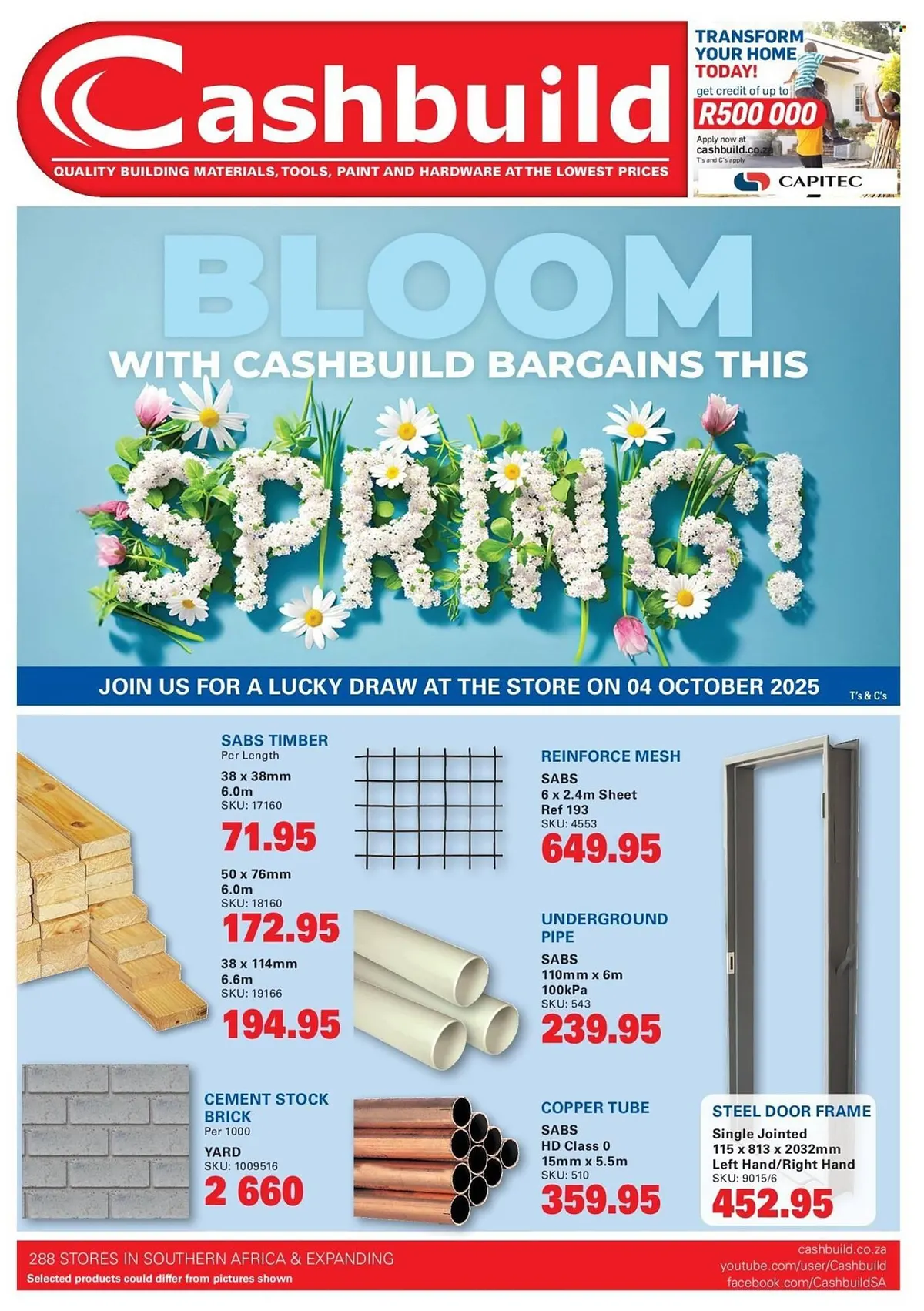 Weekly Savings at Cashbuild | Best Deals & Discounts Today