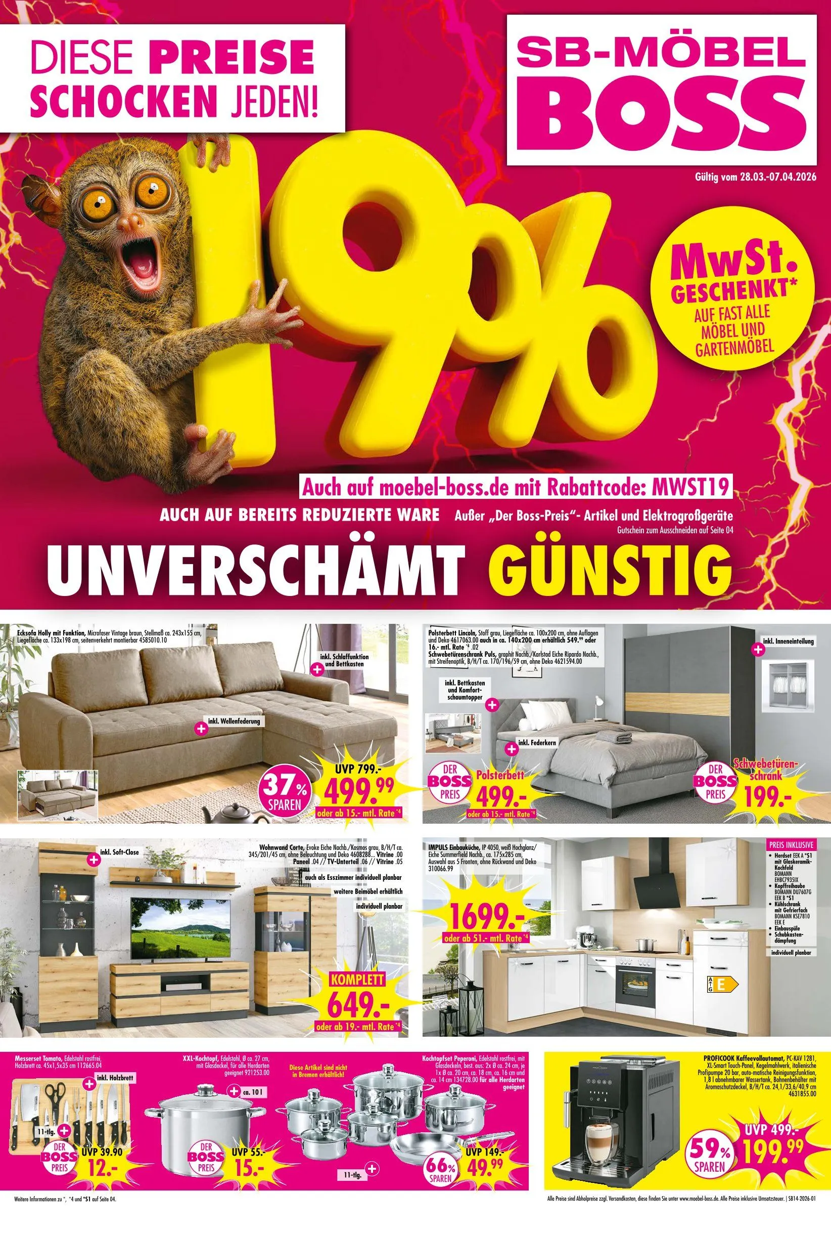 Stilvolle Sb Möbel Boss Prospekt Bilder