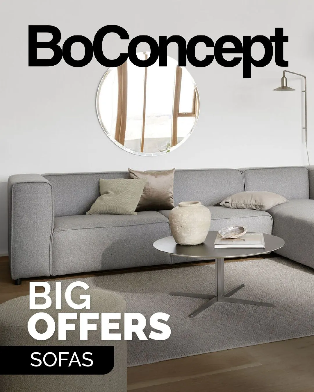 BoConcept offers - home sofas valid until 9 January 2026