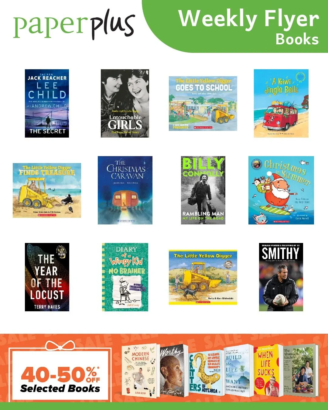 Paper Plus offers - books valid until 22 January 2026