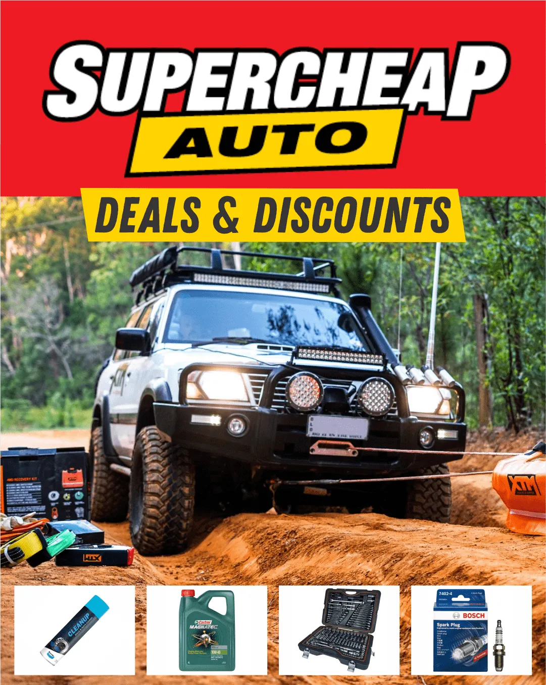 SuperCheap Auto offers valid until 13 January 2026