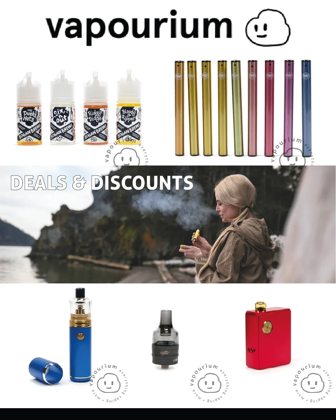 Offer on vapes and accessories valid until 23 January 2026