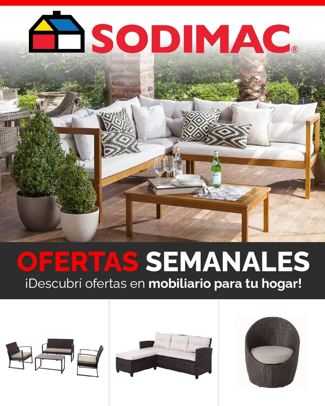 Sodimac ofertas de la semana disponible hasta el 21 de febrero de 2026
