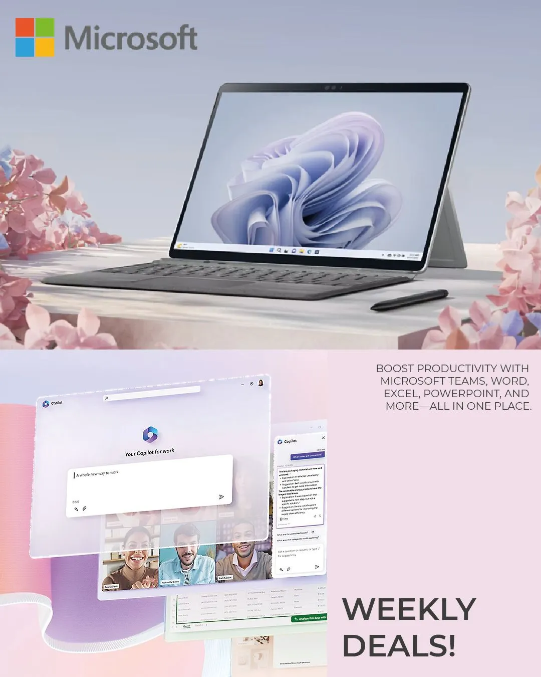 Microsoft Electronics Deals valid until January 6, 2026