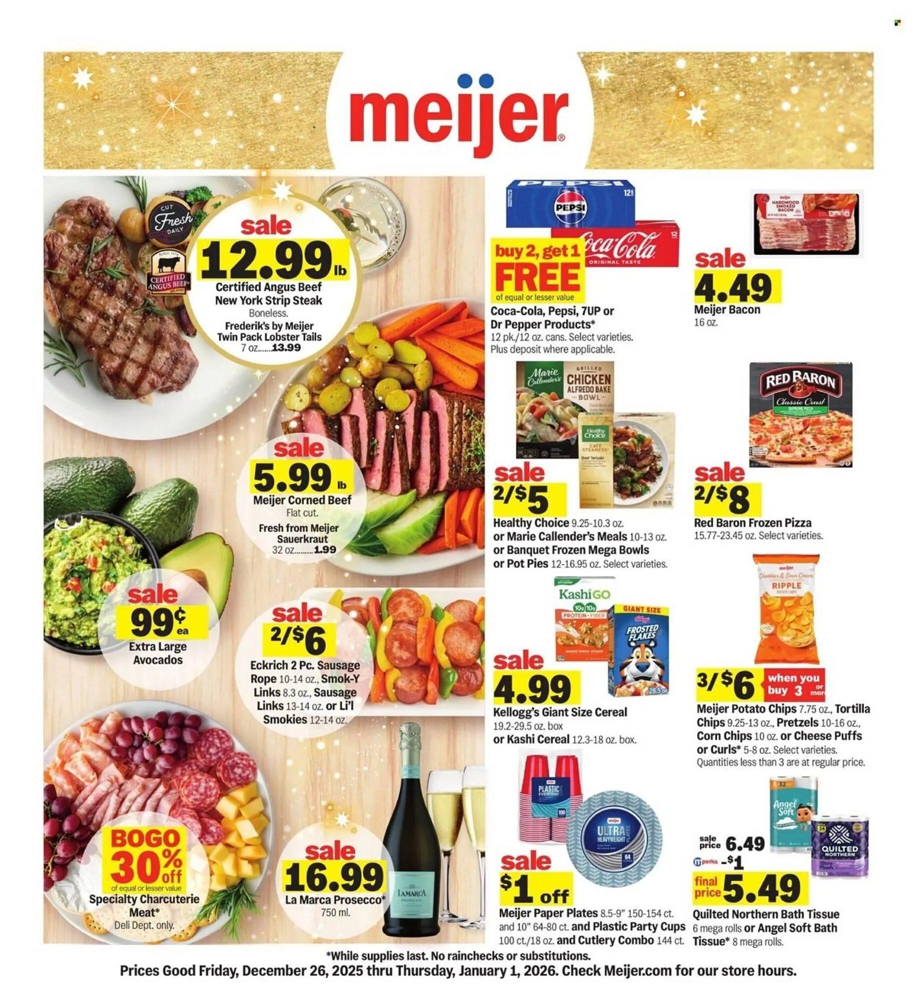 Meijer Holiday Savings Event: December 26 – January 1