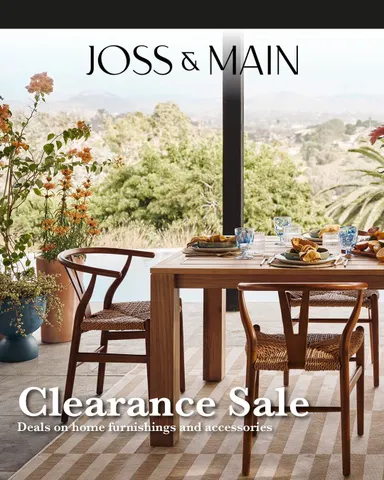 Joss & Main Home Decor Deals valid until June 19, 2026
