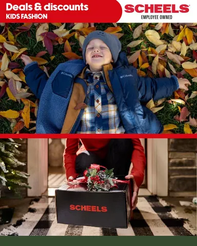 Scheels Children's Fashion Deals valid until February 15, 2026