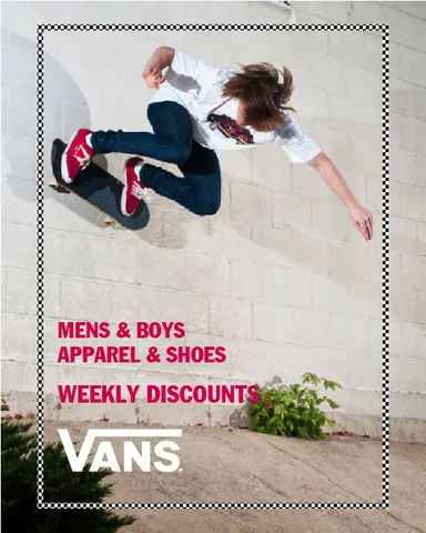 Vans savings valid until February 8, 2026