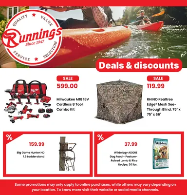 Runnings Weekly Ads & Sales | United States