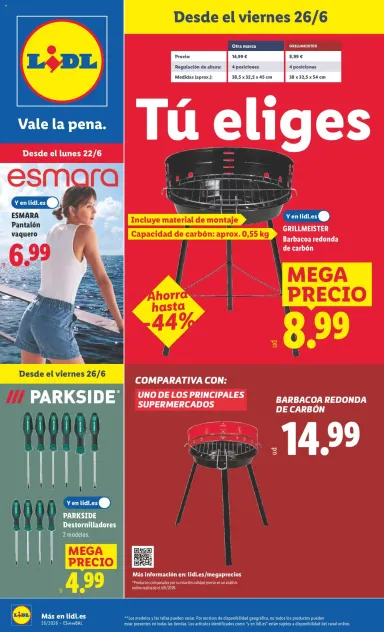 Lidl folleto de bazar del 22/06/2026 | Ofertas disponible hasta el 28 ...