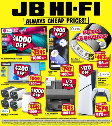 Weekly Savings at JB Hi-Fi | Latest Flyers & Deals Today