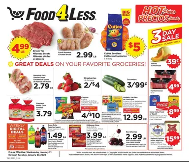 Weekly Deals at Food 4 Less: Top Discounts and Limited-Time Offers