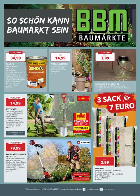 Wöchentliche Angebote bei BBM Baumarkt | Top Deals, Rabatte & Aktuelle ...