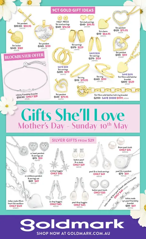 Weekly Deals at Prouds The Jewellers – Save on Earrings, Watches ...