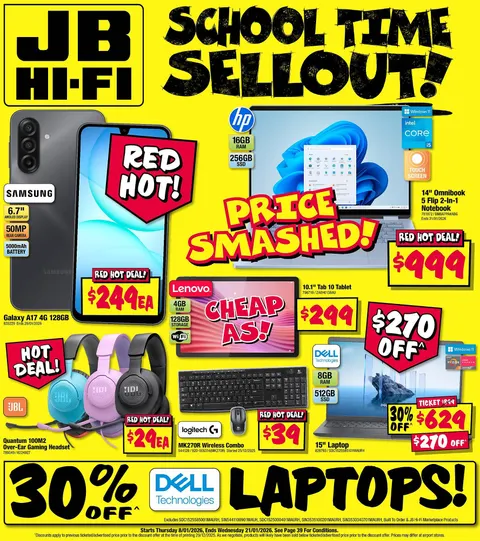 Weekly Savings at JB Hi-Fi | Latest Flyers & Deals Today