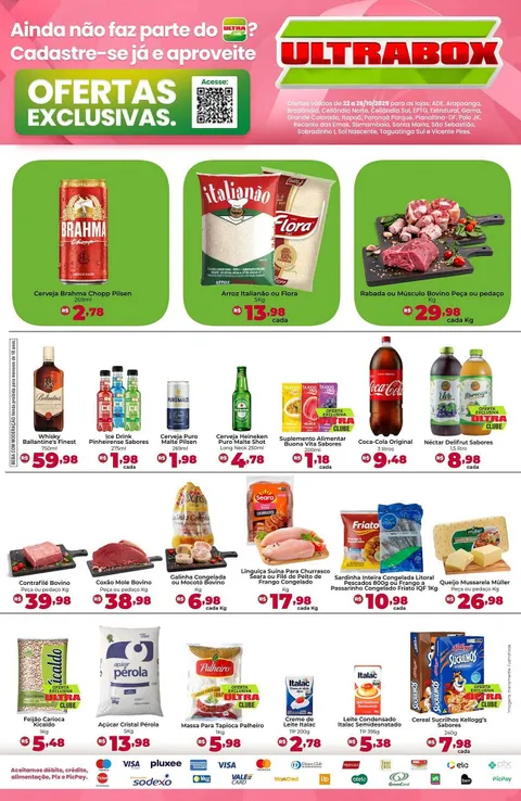 Ofertas semanais Ultrabox – Descontos, flyers e promoções exclusivos