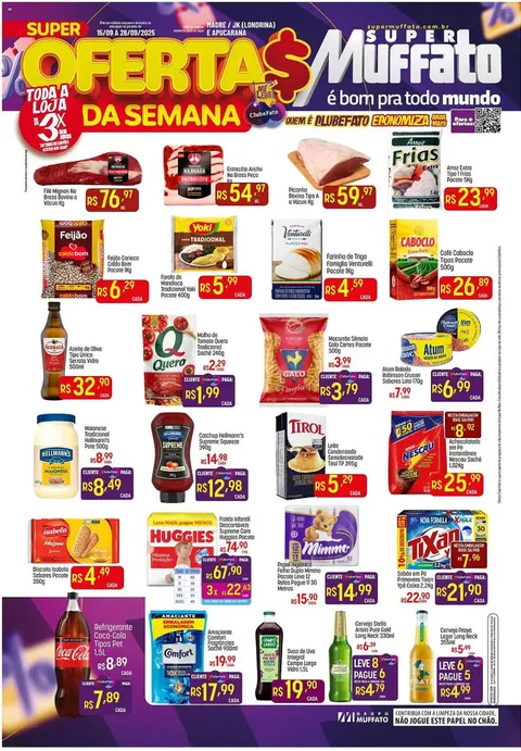 Ofertas Semanais Super Muffato | Descontos, Flyers e Promoções Imperdíveis