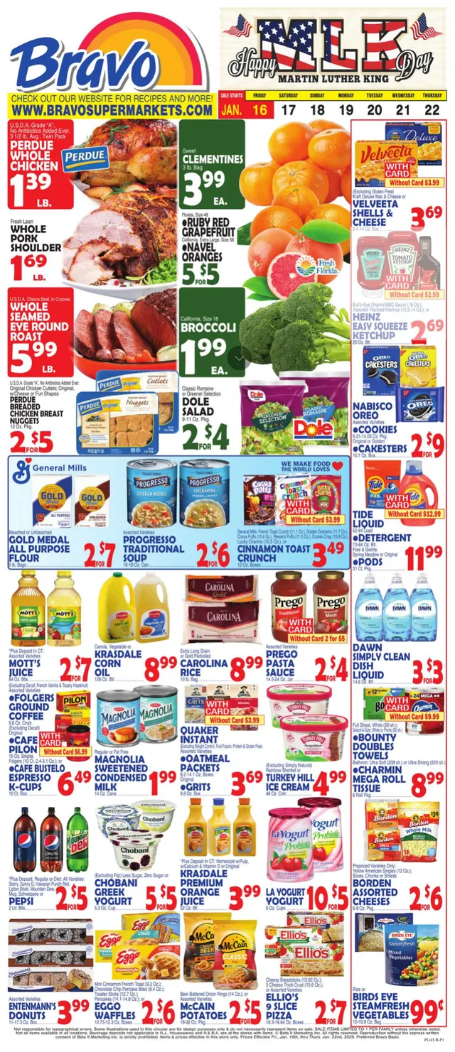 Weekly Grocery Specials at Bravo Supermarkets: Fresh Deals and Pantry ...