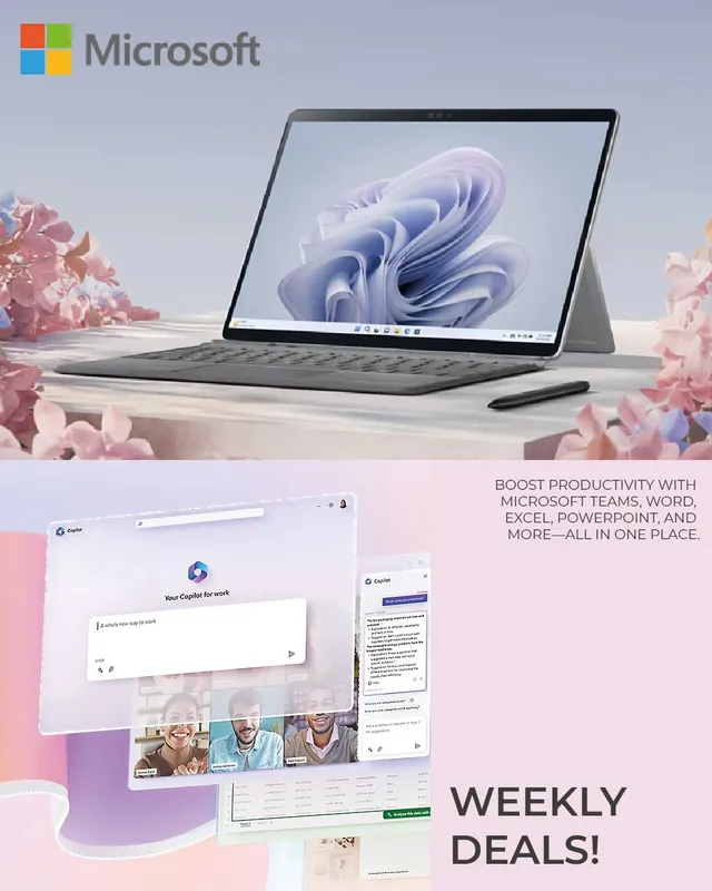 Microsoft Electronics Deals valid until January 22, 2026