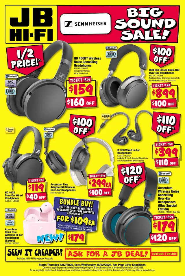 Weekly Savings at JB Hi-Fi | Latest Flyers & Deals Today