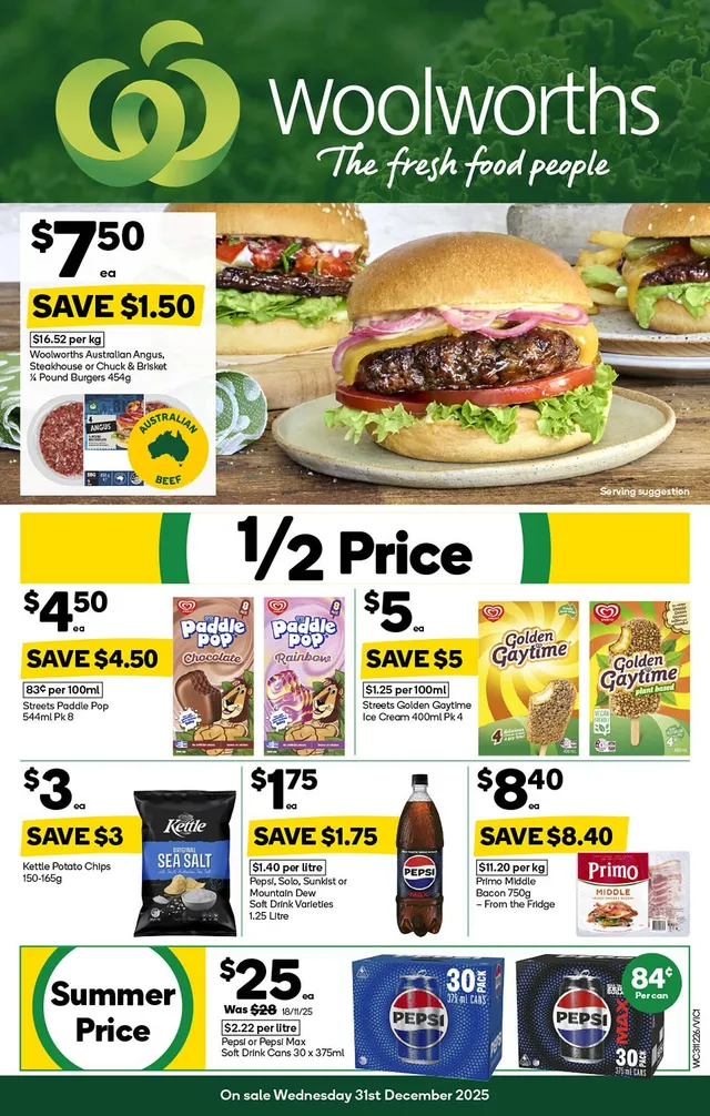 Weekly Savings at Woolworths | Check Latest Flyers, Deals & Discounts Today