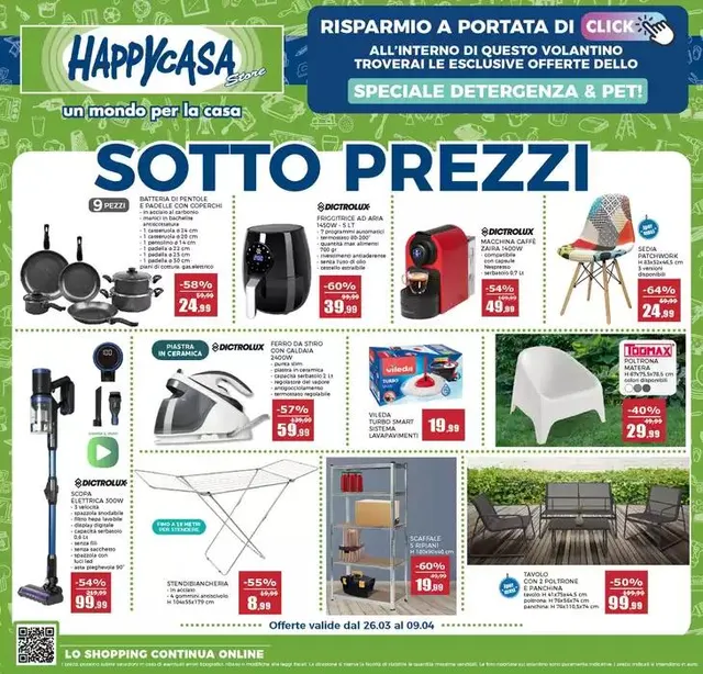 Happy Casa Store Volantino 2025. Scopri le Offerte