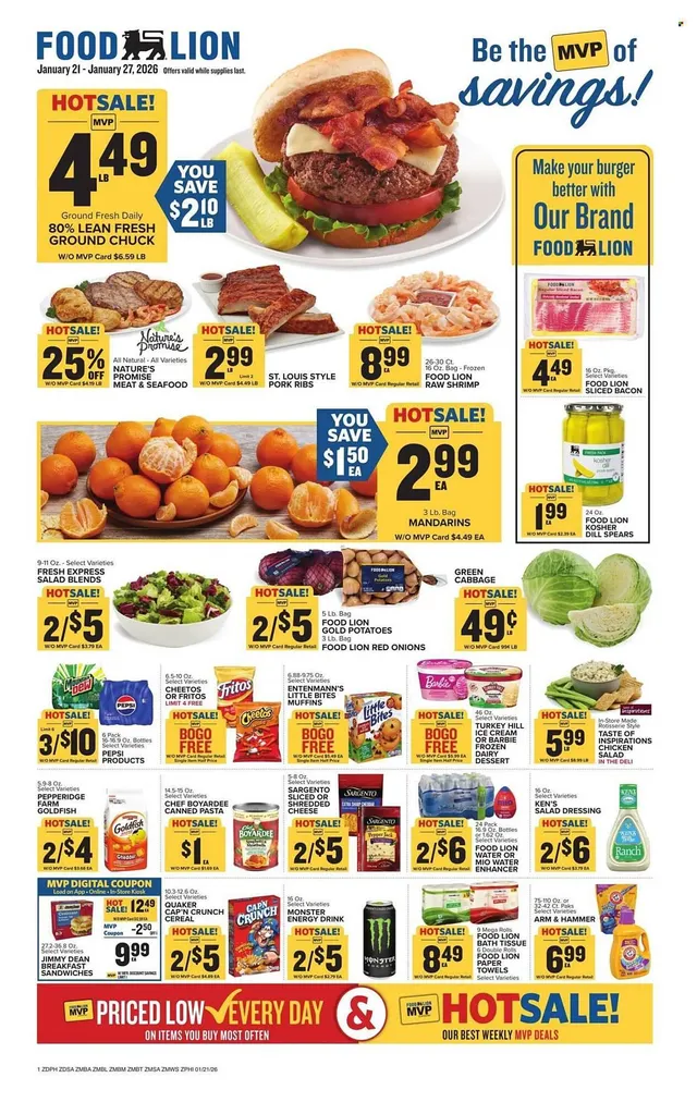 Weekly Grocery Deals at Food Lion: Fresh Savings & Pantry Staples