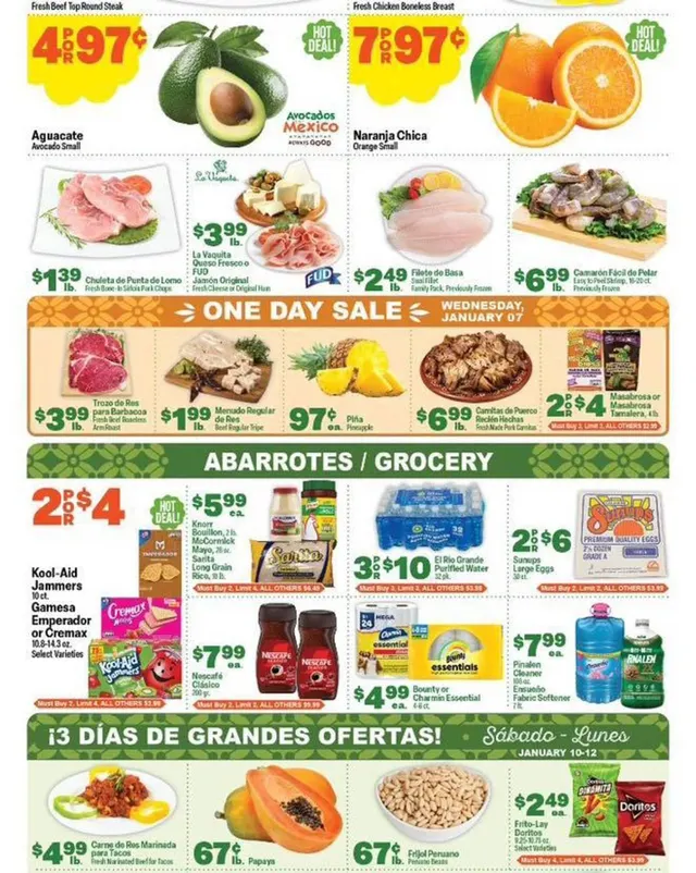 Weekly Grocery Specials at El Rio Grande: Top Discounts and Limited ...