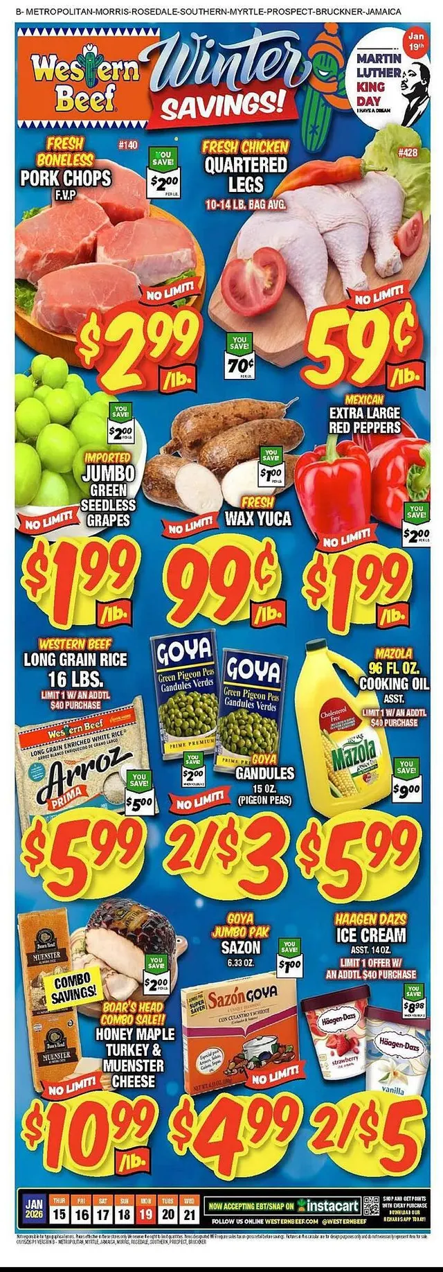 Weekly Deals at Western Beef: Top Grocery Savings and Limited-Time Offers